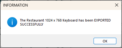 Export / Import Keyboards