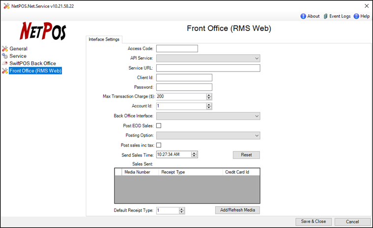 RMS Web API